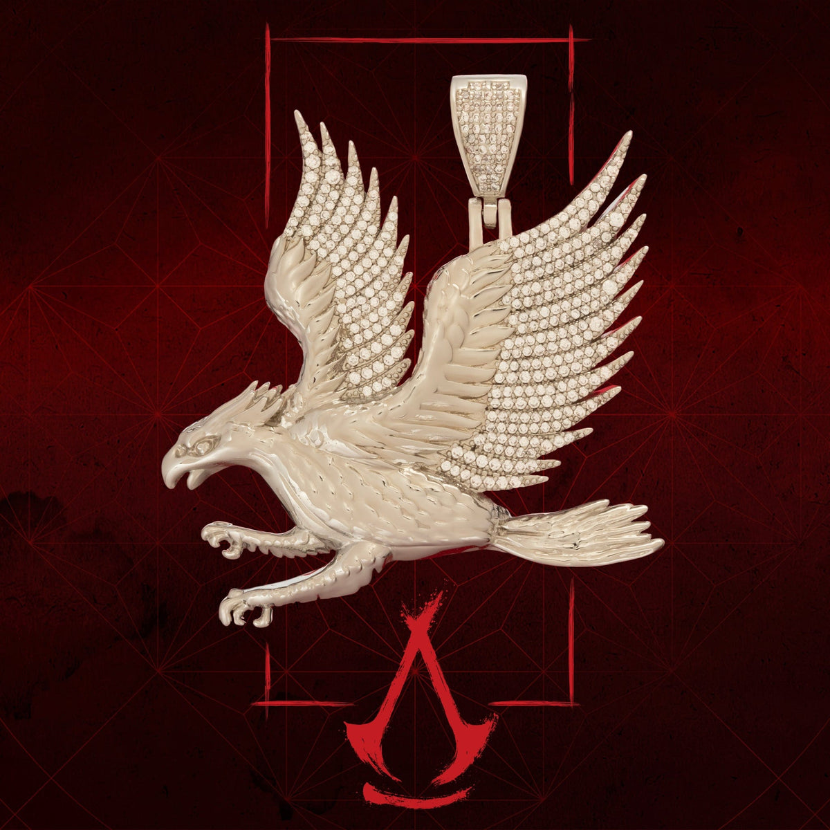 Eagle Vision Necklace | Assassin's Creed Jewelry | King Ice