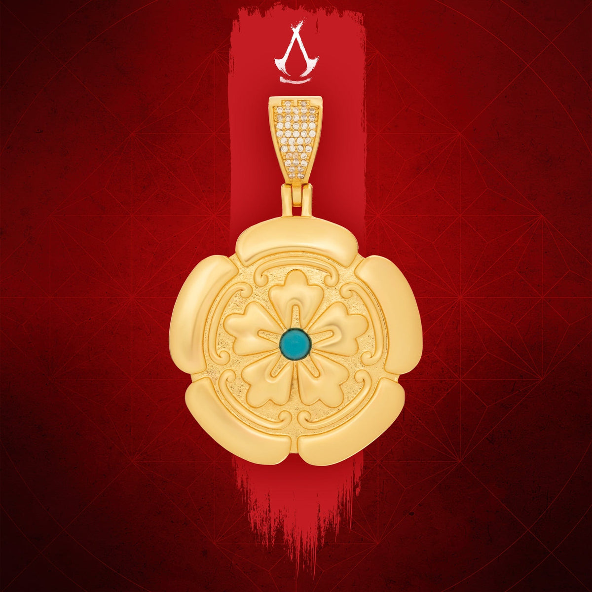 Lotus Necklace | Assassin's Creed Jewelry | King Ice