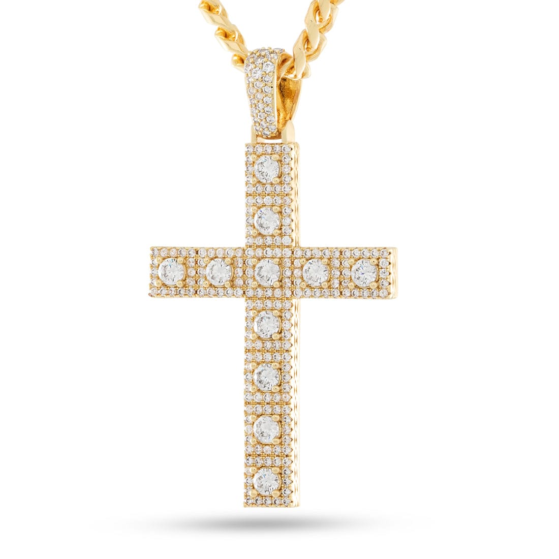 Cross of Centrality Necklace | Hip Hop Crosses | King Ice