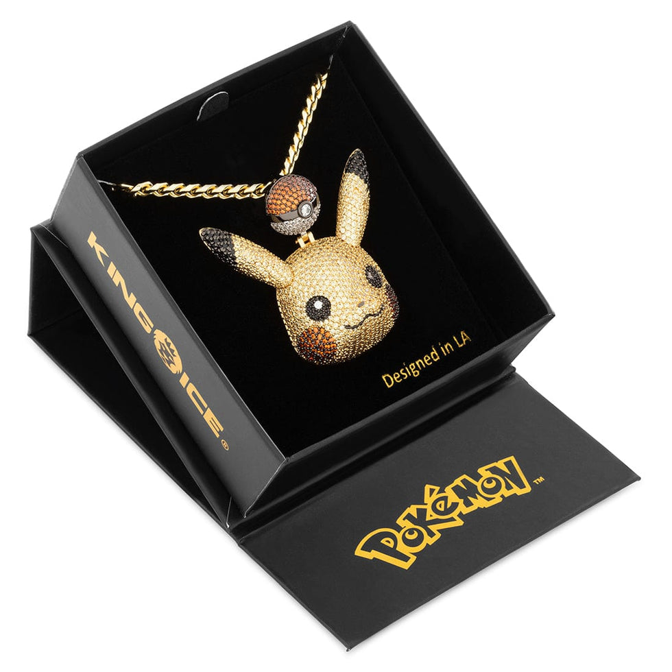 Pikachu Necklace | Pokémon Jewelry | King Ice
