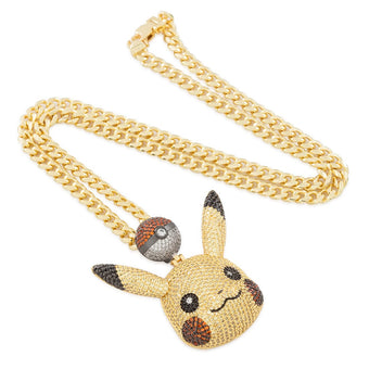 Pikachu Necklace | Pokémon Jewelry | King Ice
