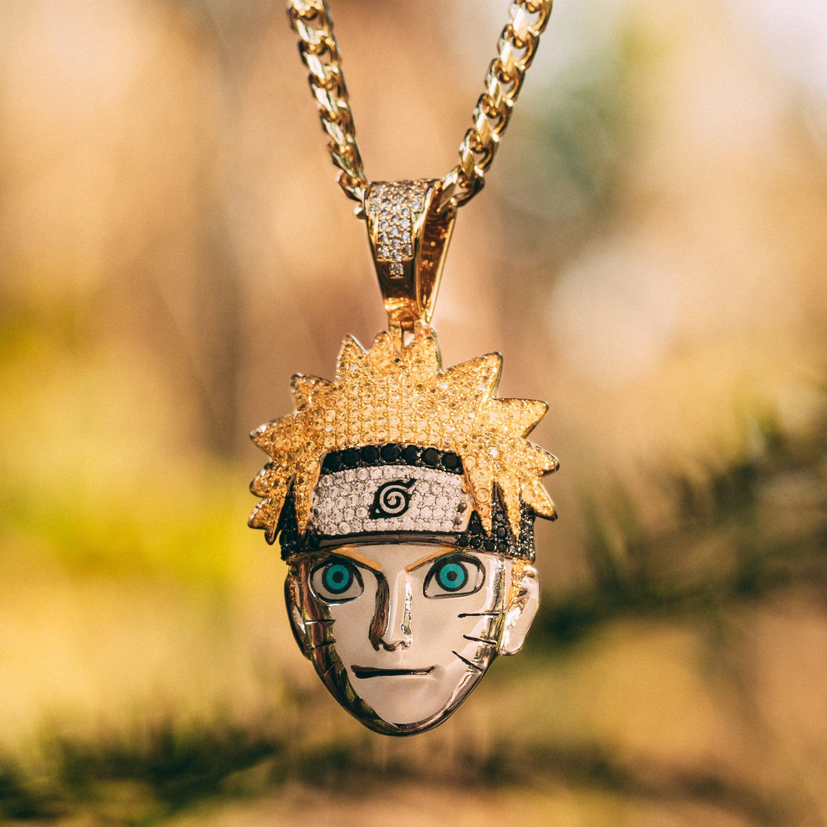 Naruto Necklace | Naruto Streetwear Jewelry | King Ice