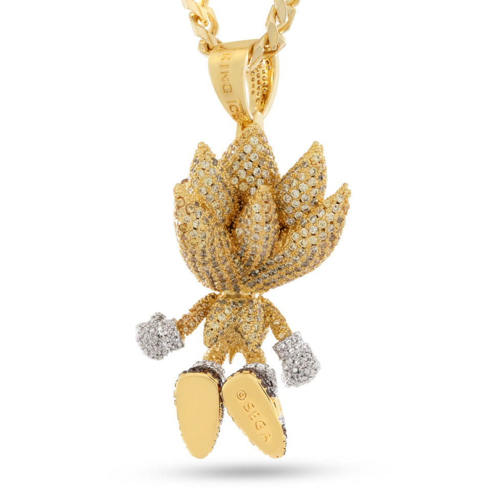 Fast Super Sonic Necklace | Sonic the Hedgehog Jewelry – King Ice
