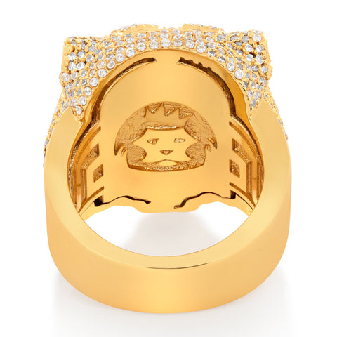 28mm Tiger Style Ring | Wu-Tang Jewelry | King Ice