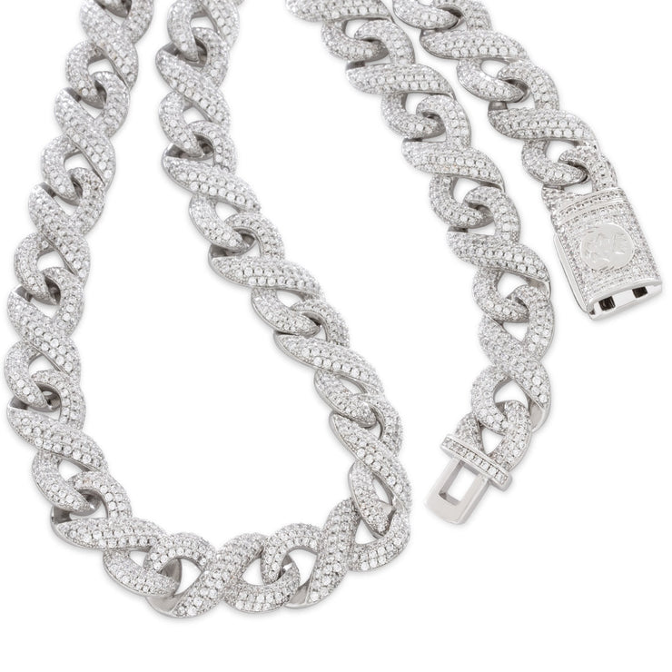 15mm Infinity Link Chain | Hip Hop Chains - King Ice