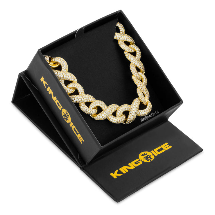 15mm Infinity Link Chain | Hip Hop Chains - King Ice
