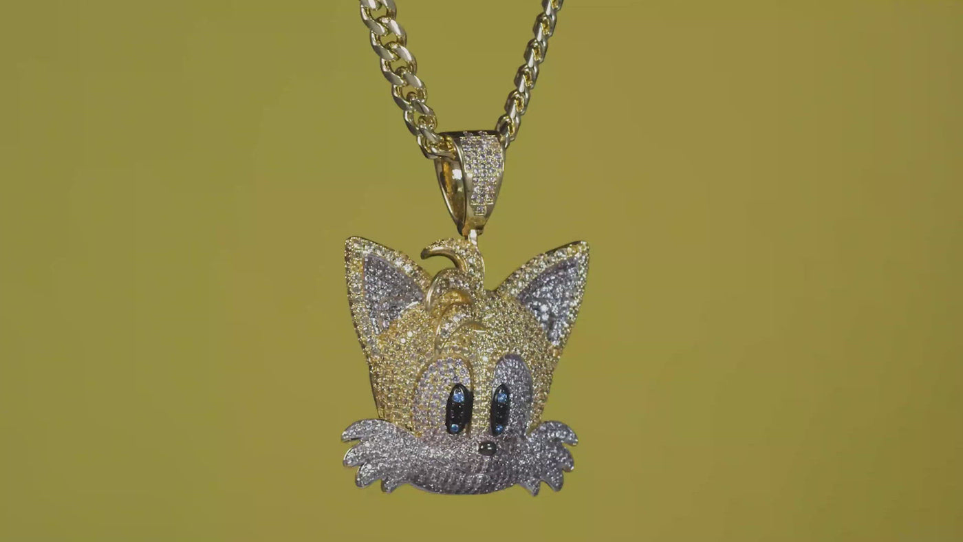 Tails Necklace | Sonic the Hedgehog Jewelry | King Ice