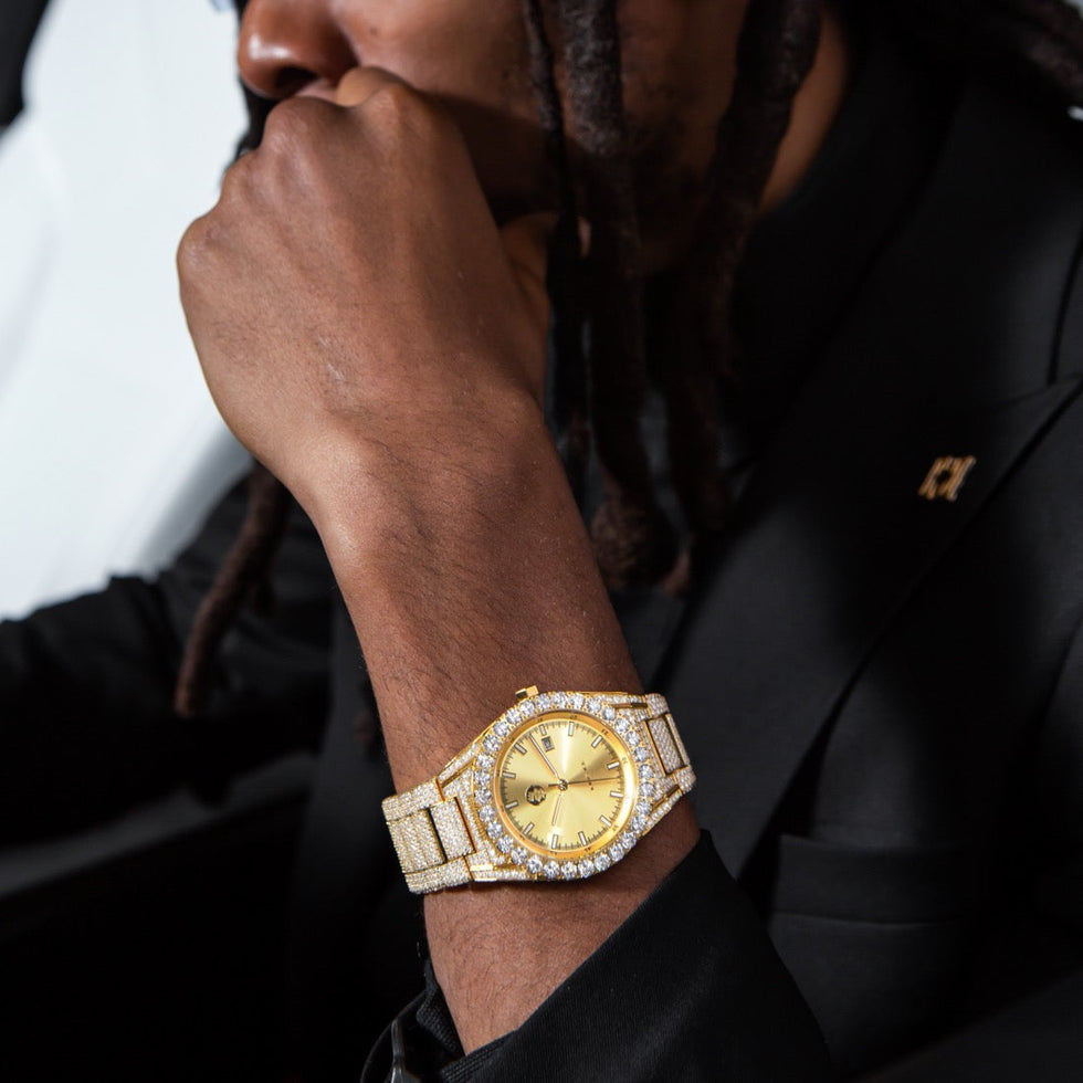 Iced Out Watches | Bust Down Watches | Men's Hip Hop Watches | King Ice