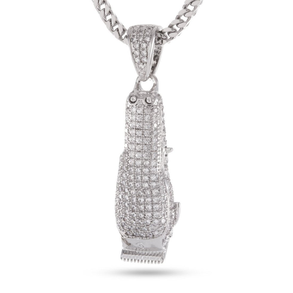 Barber Shop Clippers Necklace | Barber Shop Jewelry – King Ice