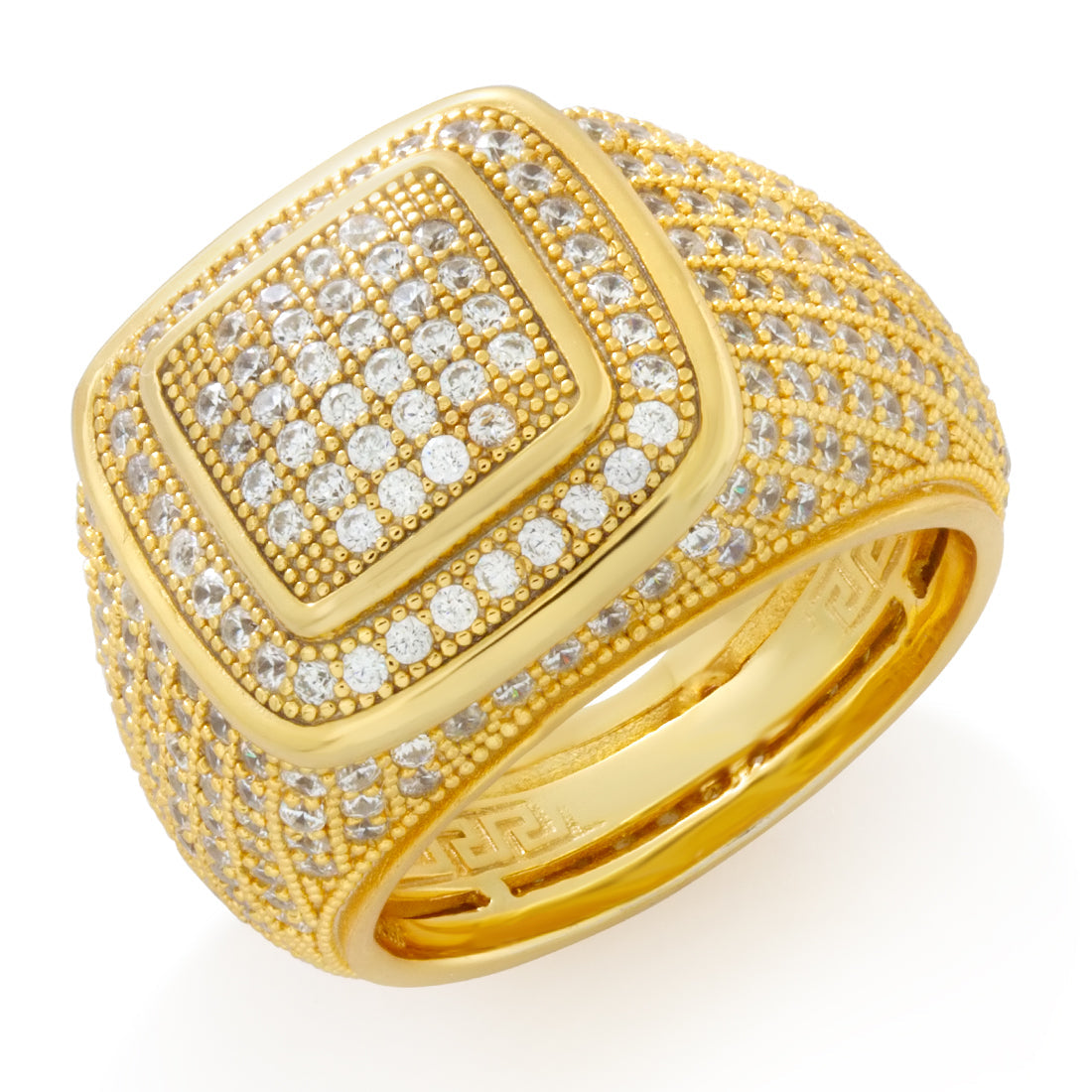 Platform Ring | Sterling Silver Rings | King Ice