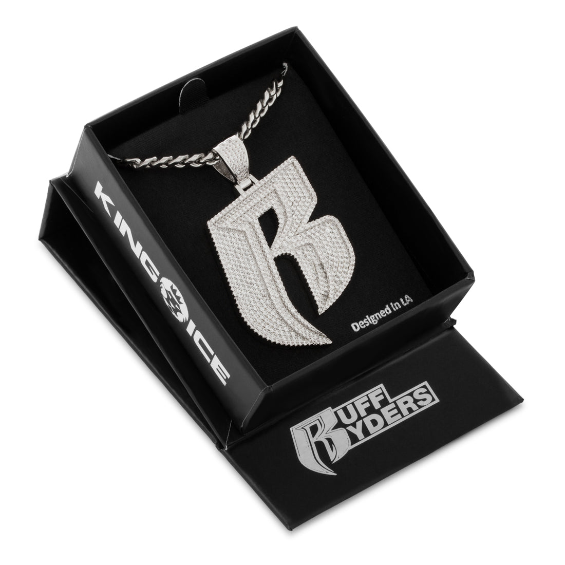 Logo Necklace | Ruff Ryders Jewelry | King Ice