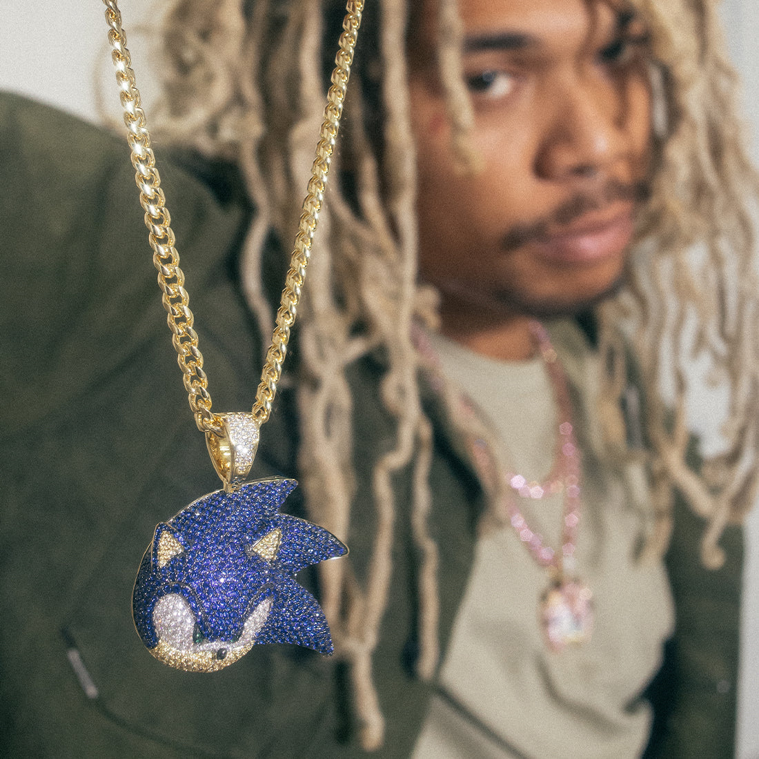 Sonic Necklace | Sonic the Hedgehog Jewelry | King Ice