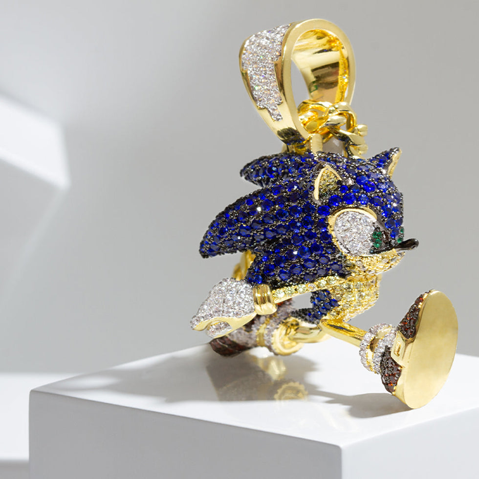 Fast Sonic Necklace | Sonic Jewelry | King Ice
