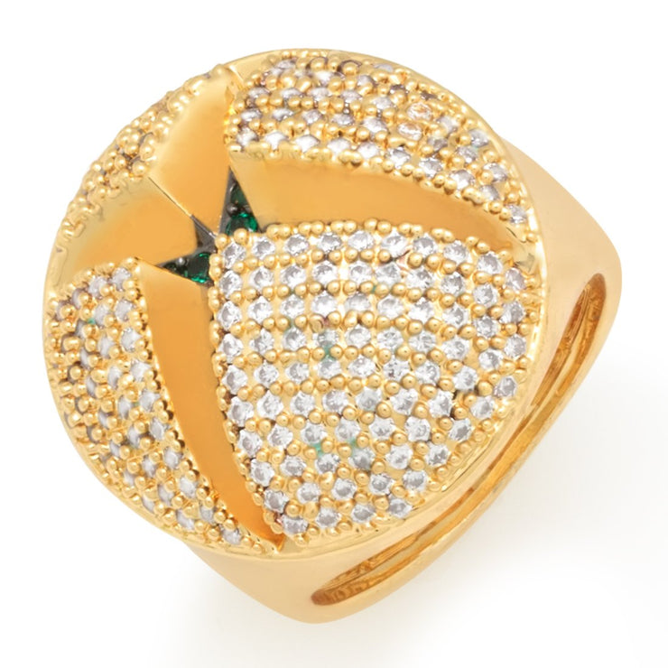Sphere Logo Ring | Hip Hop Rings | Xbox Jewelry – King Ice